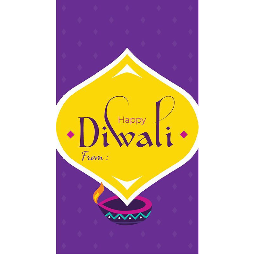 Happy Diwali Sticker Labels for Diwali Gifts Box, Gift Bags - Diwali ...