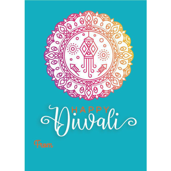 Happy Diwali Sticker Labels for Diwali Gifts Box, Gift Bags - Diwali ...