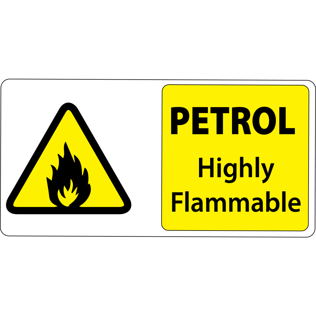Petrol Highly Flammable Labels - Personalised Gifts in Dubai - Ajooba ...
