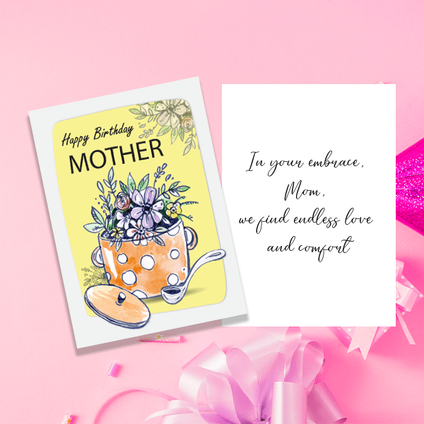 Mother Happy Birthday Greeting Cards - Custom Labels | Stickers ...
