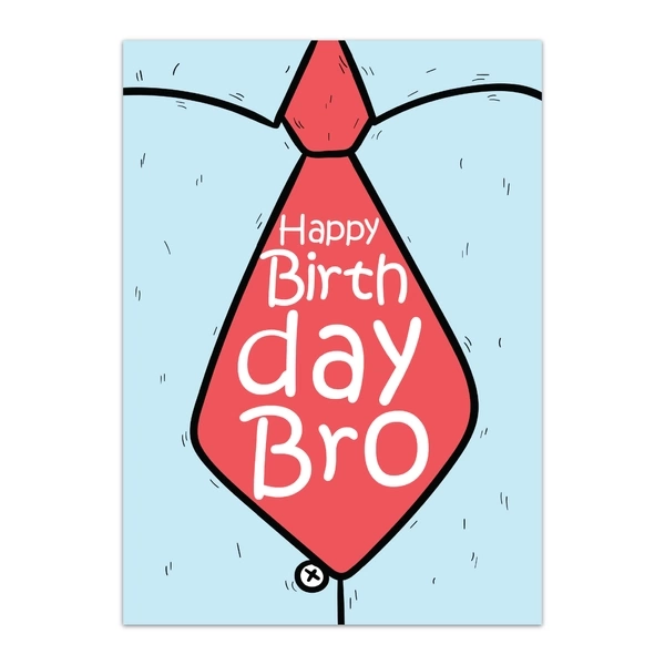 Brother Happy Birthday Greeting Cards - GC Birthday BRO 0004 ...