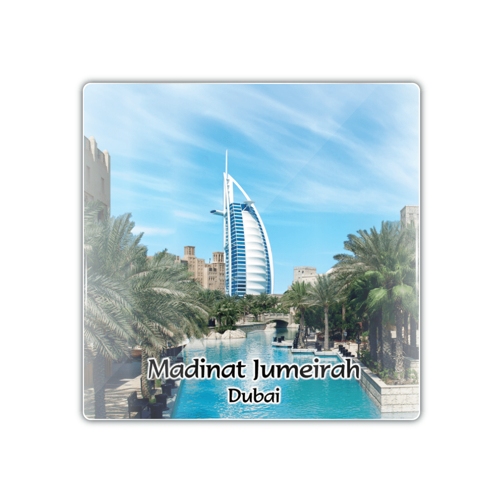 Burj Al Arab Magnet - Custom Labels | Stickers | Personalised Gift in Dubai
