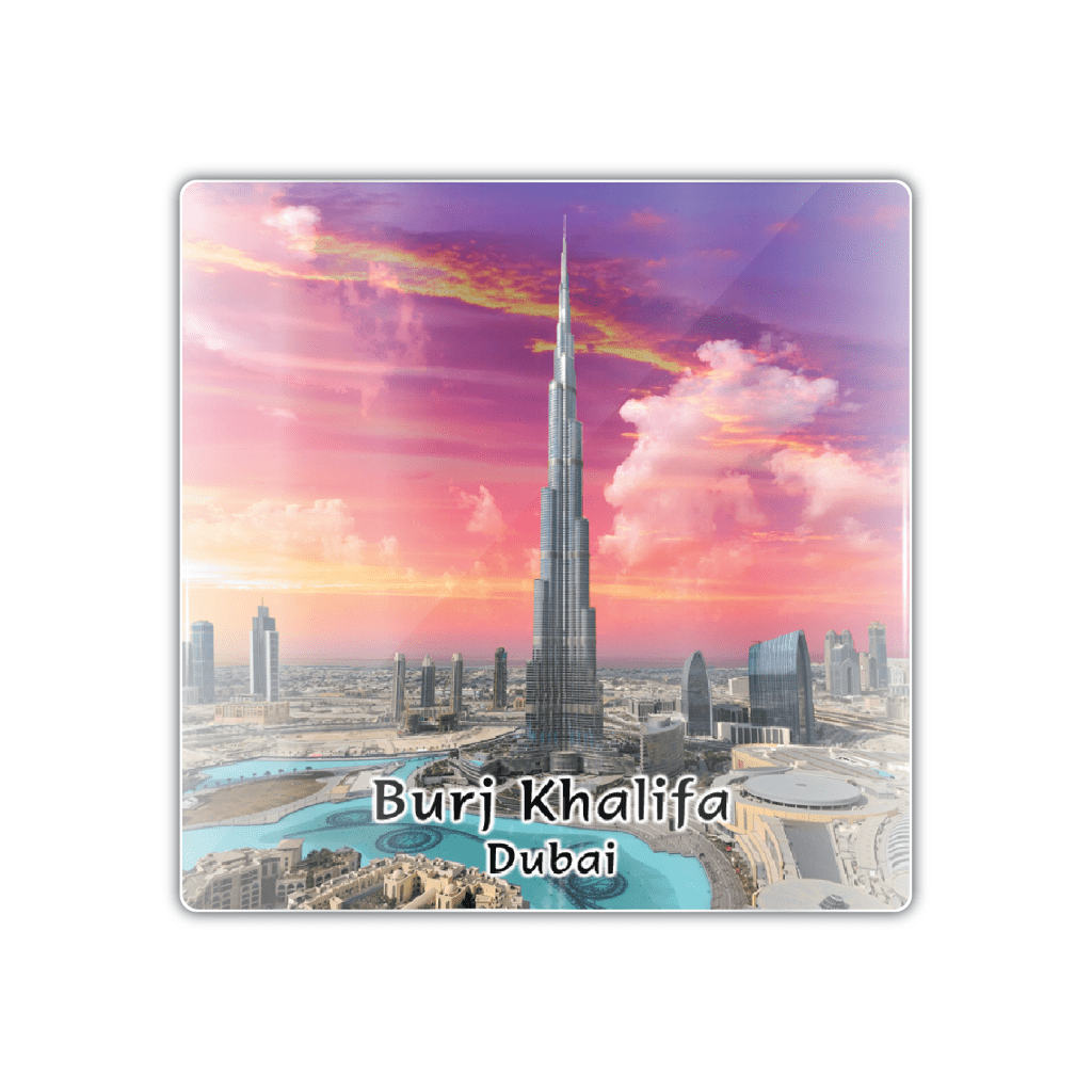 Burjkhalifa - M Khalifa 061 - Custom Labels | Stickers | Personalised ...