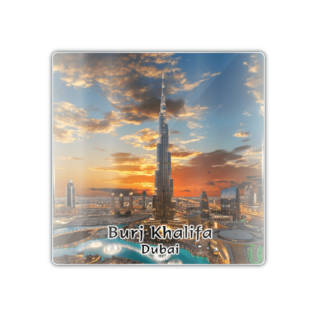 Burjkhalifa - M Khalifa 071 - Custom Labels | Stickers | Personalised ...