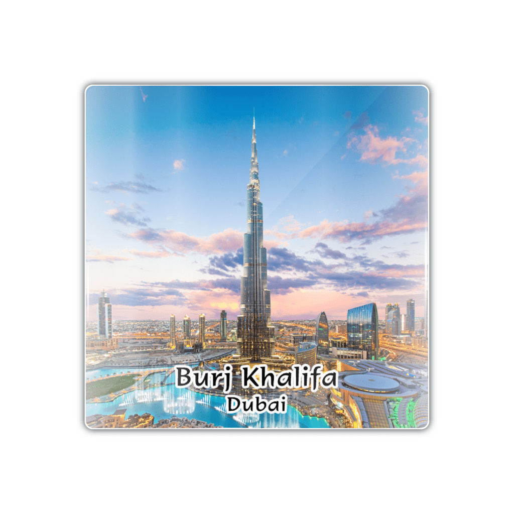 Burjkhalifa Magnet - Custom Labels | Stickers | Personalised Gift in Dubai
