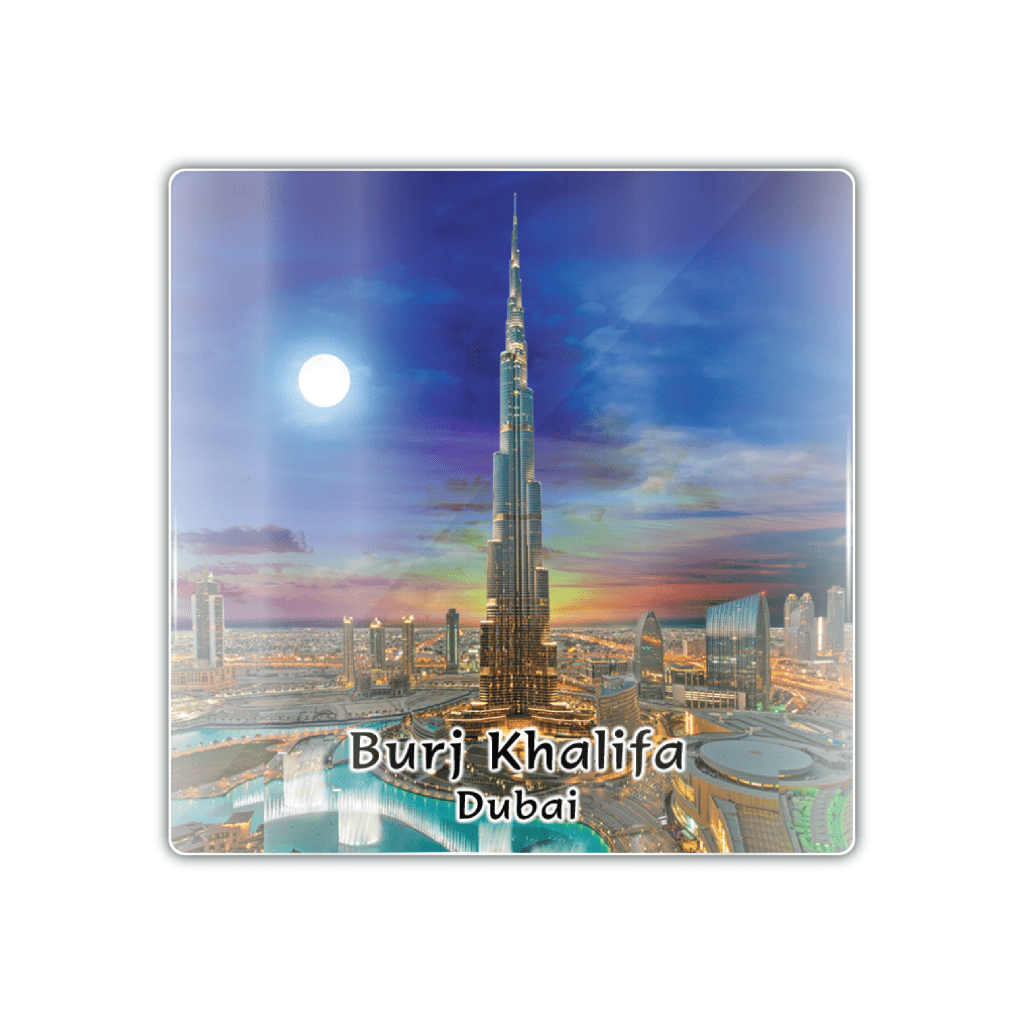 Burjkhalifa Magnet - Custom Labels | Stickers | Personalised Gift in Dubai