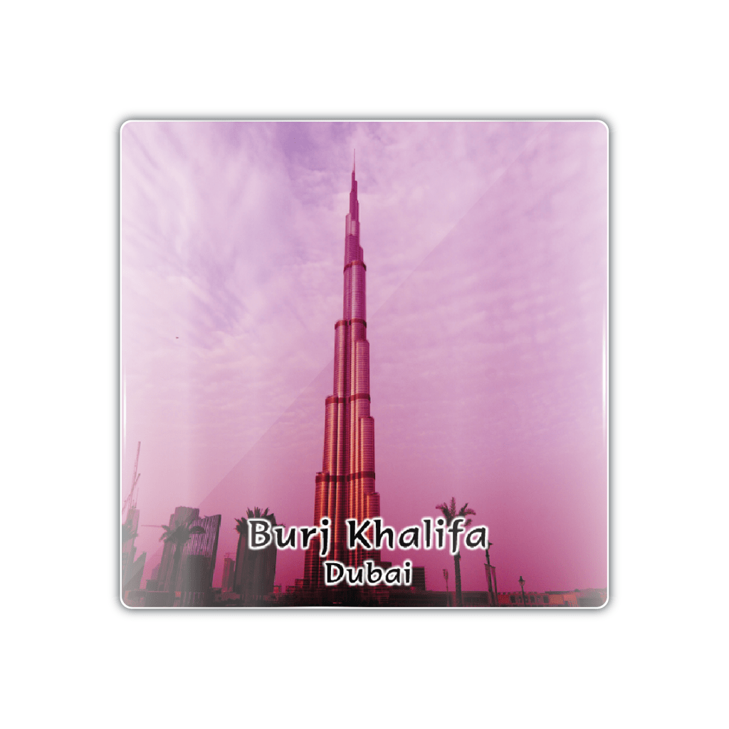 Burjkhalifa Magnet - Custom Labels | Stickers | Personalised Gift in Dubai