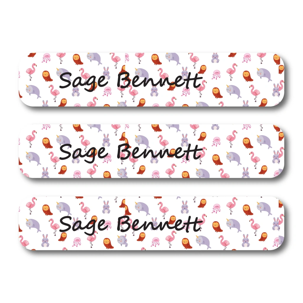 Water Animals -Pack of 30 Pencil labels - Custom Labels | Stickers ...